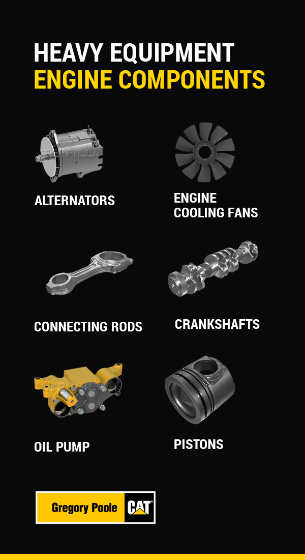 Heavy Equipment Engine Components | Gregory Poole