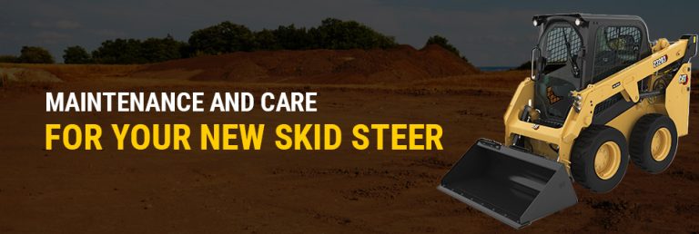 Maintenance and Care for Your New Skid Steer | Gregory Poole